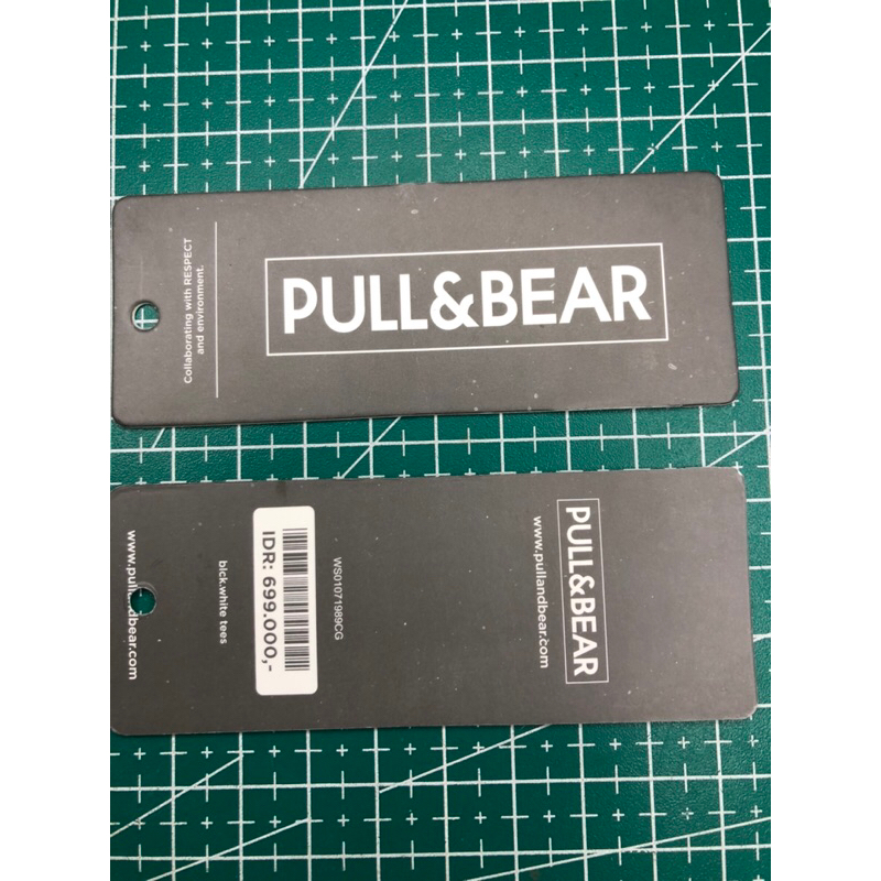 Jual PULL&BEAR LABEL PRICE TAG BARCODE SUPER PREMIUM CO 1X DI KIRIM 600 ...