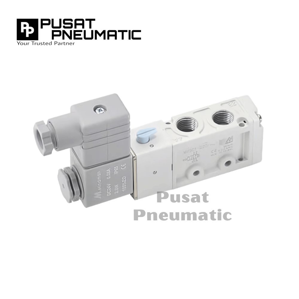 Jual MVSC-300-4E1 Mindman Solenoid Valve Selenoid drat 3/8” Inch ...