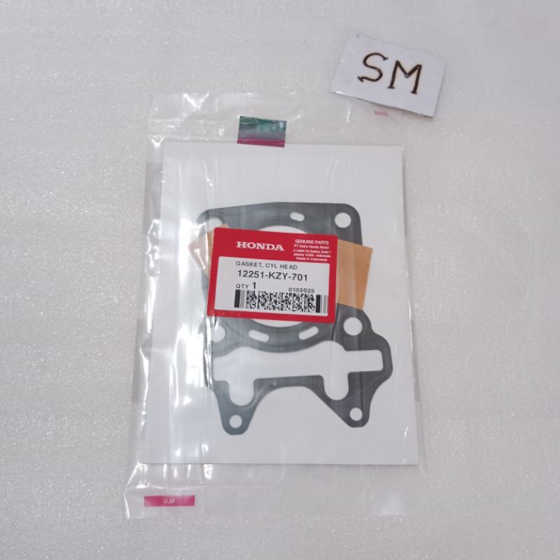 Jual Gasket paking perpak cylinder head Vario 150 PCX 150 12251-KZY-701 Asli Original Honda HGP ...