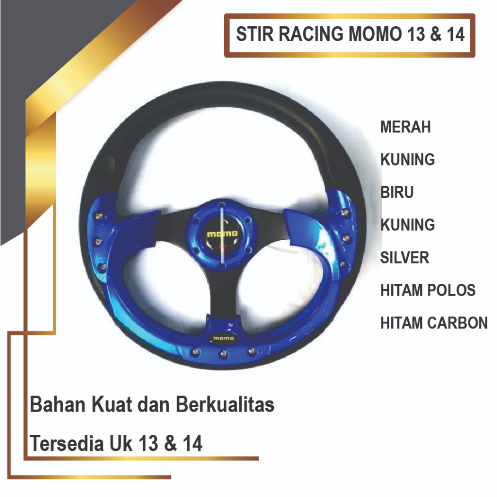 Jual STIR RACING MOBIL UKURAN 13 & 14 INCH | Shopee Indonesia
