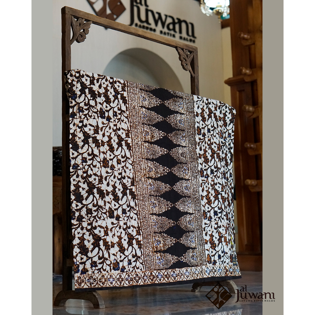 Jual Sarung batik Aljuwani Bledak motif Bunga Teratai (Bahan Katun ...