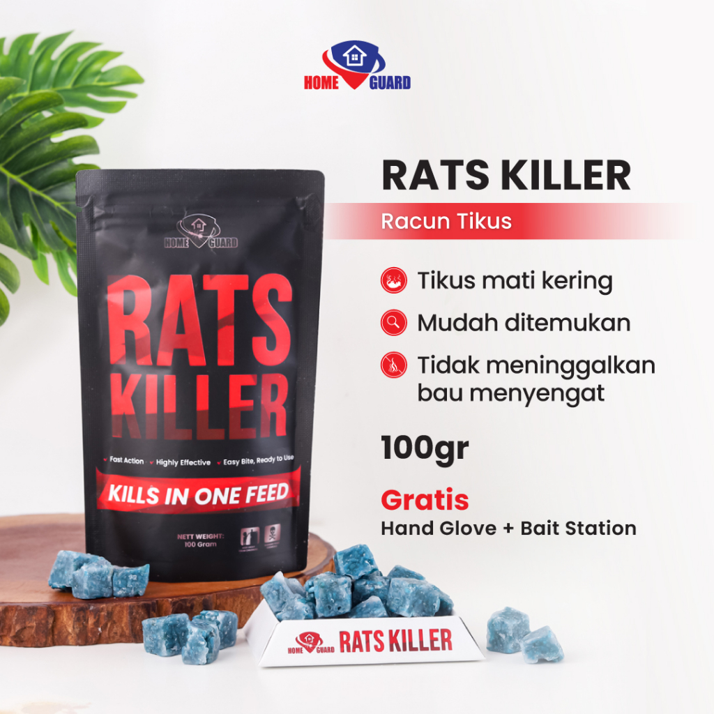 Jual RATS KILLER 100gr Racun Tikus Mati Kering Tidak Berbau | Shopee ...