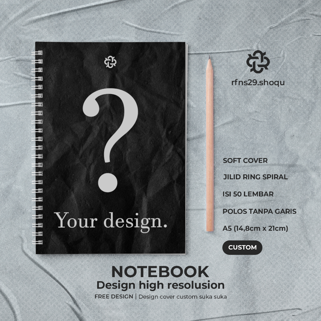 Jual A5 Buku Diary | Custom | Gambar Custom Suka Suka | Aesthetic ...