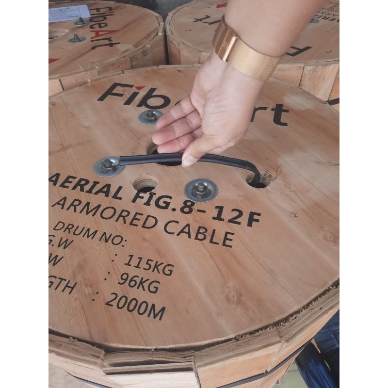 Jual KABEL FIBER OPTIK 12 CORE FIG 8 ARMOURED | Shopee Indonesia