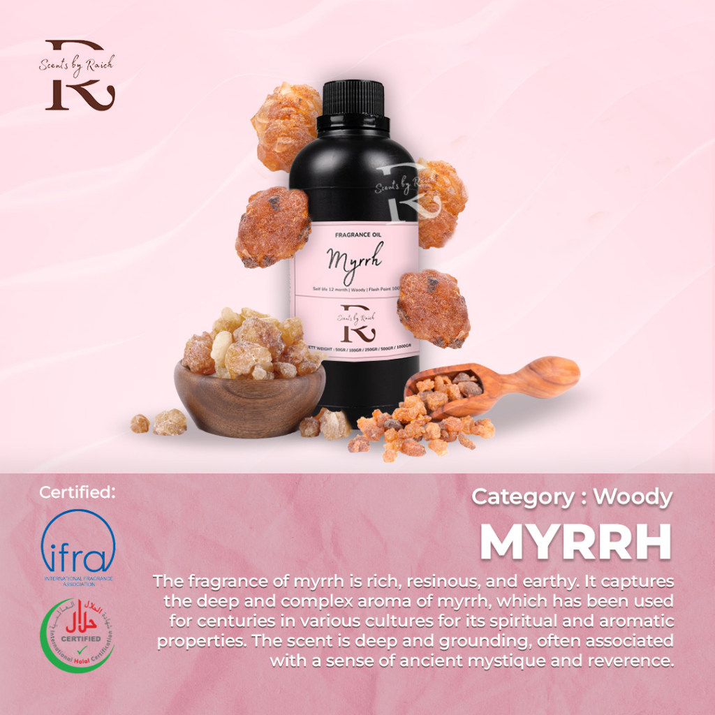Jual PREMIUM 100gr Myrrh Fragrance Oil Reed Diffuser Candle Soap Bar ...