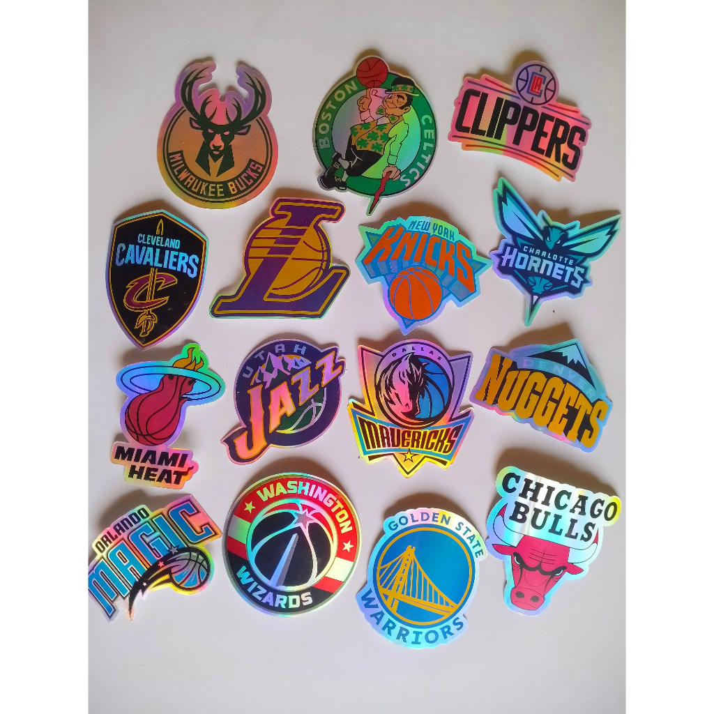 Jual Stiker hologram logo nba satuan | Shopee Indonesia