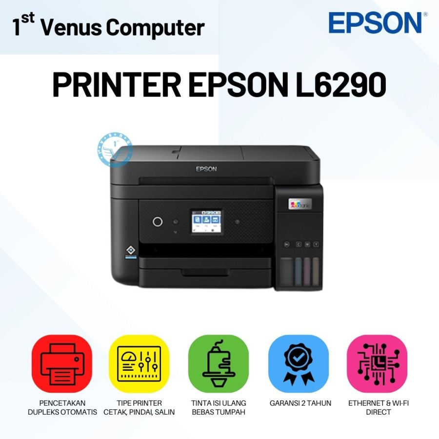 Jual EPSON PRINTER L6290 / EPSON ECOTANK L6290 A4 Wi-Fi / PRI92-EPS ...