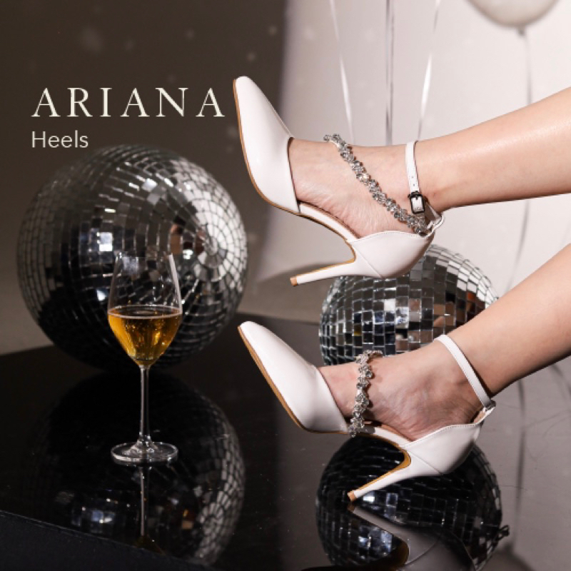 Jual Luxia x Aita - Ariana Heels ( with premium crystal swarovski ...