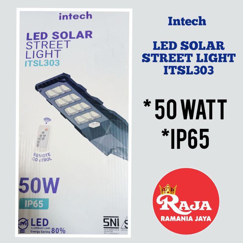 Jual INTECH LED SOLLAR CELL/STREET LIGHT/LAMPU JALAN TENAGA MATAHARI ...