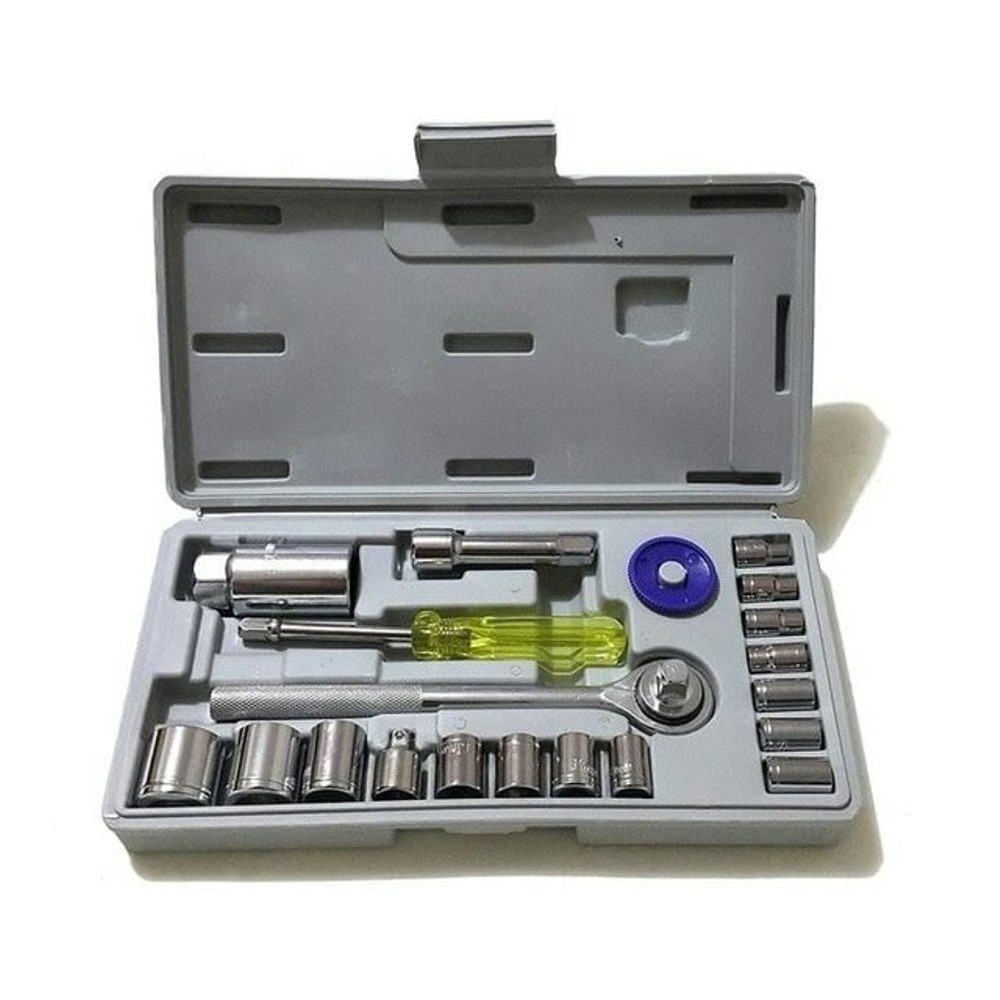 Jual Kunci sok socket shock 21pc Tool Kit Toolkit Box Toolbox ORIGINAL ...