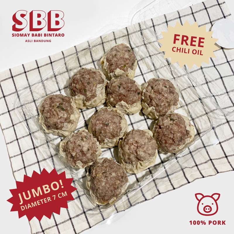Jual Siomay Babi Jumbo FROZEN 10 pcs | Shopee Indonesia