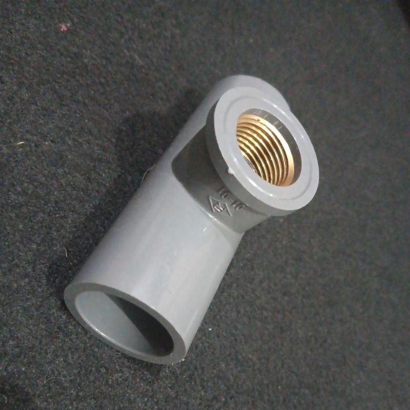 Jual sambungan fitting pipa pvc rucika aw T drat dalam kuningan 1/2 ...