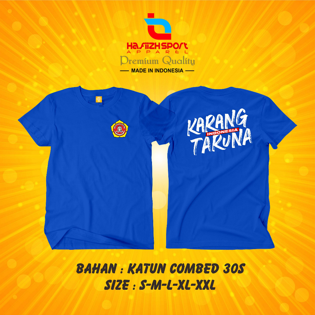 Jual BAJU KAOS KARANG TARUNA INDONESIA PREMIUM | Shopee Indonesia