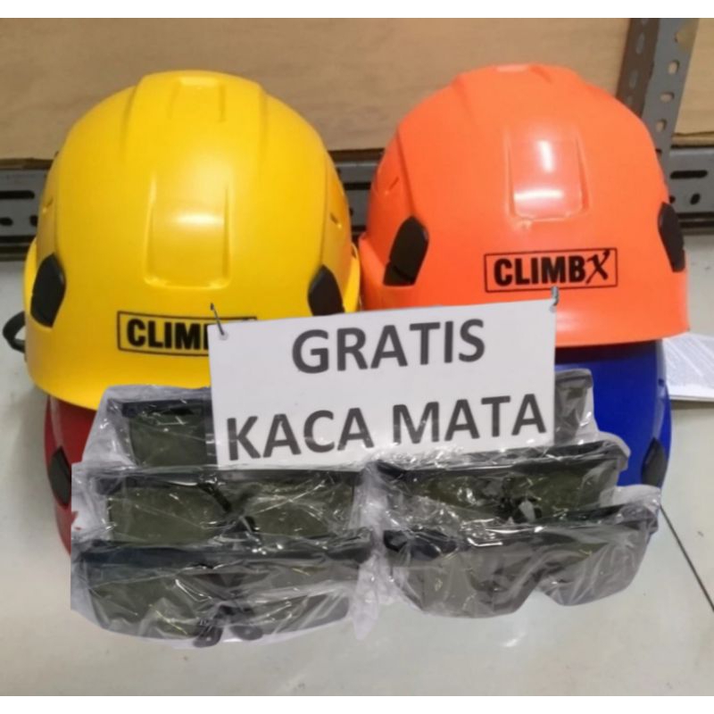 Jual Jual Helm Safety Climb X / Climbing Helmet/ Helm Panjat Tebing ...