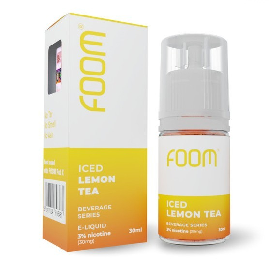 Jual Liquid Foom Iced Lemon Tea Salt Nic 30MG 30ML by Foom Lab | Shopee ...