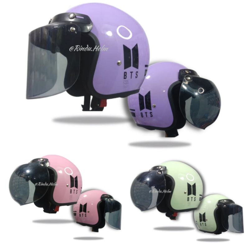 Jual helm bogo BTS Dewasa SNI. | Shopee Indonesia