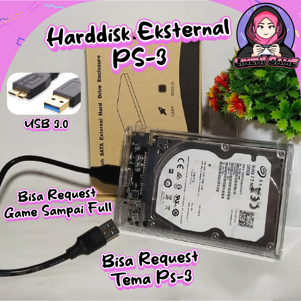 Jual HDD HARDDISK EKSTERNAL UNTUK PS3 PLAYSTATION3 CFW DAN HEN FILE ISO ...
