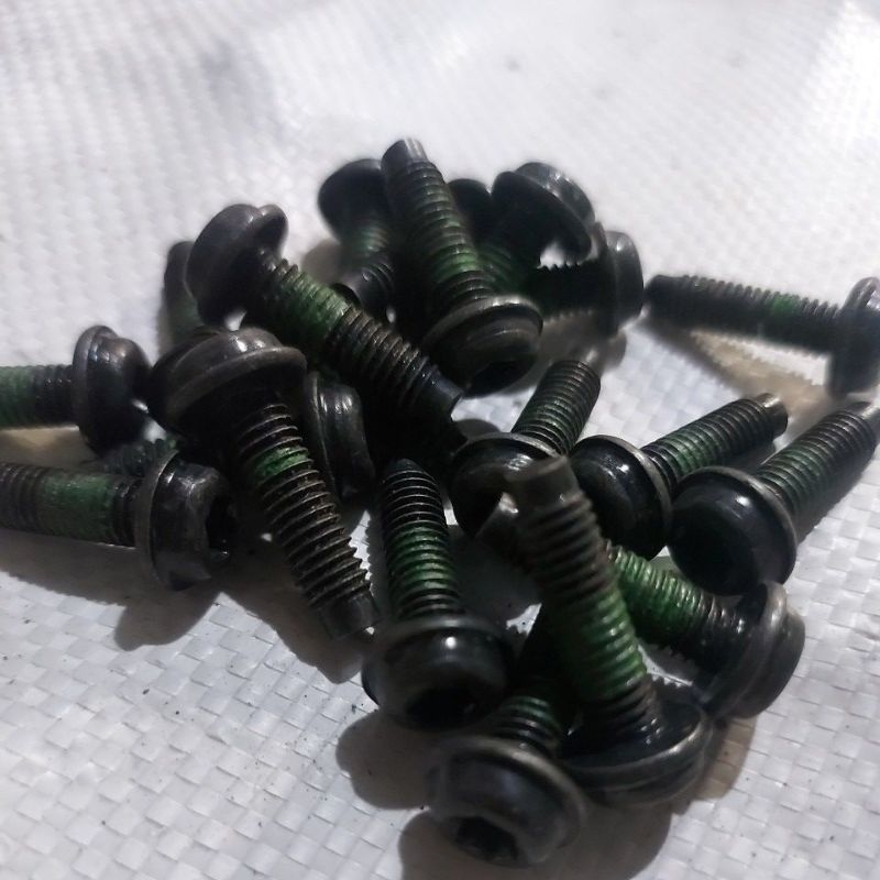 Jual Baut Flange Kunci Bintang M6x20 Flange Bottom Head Star Key M6x20 ...