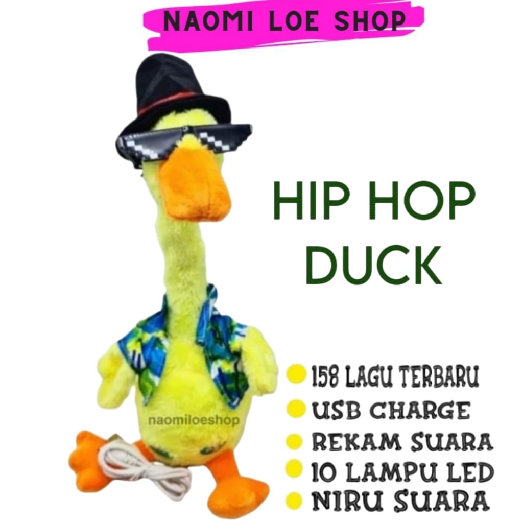 Jual HIP HOP DUCK DANCING MAINAN ANAK BEBEK JOGET MENARI CUTE Rekam ...