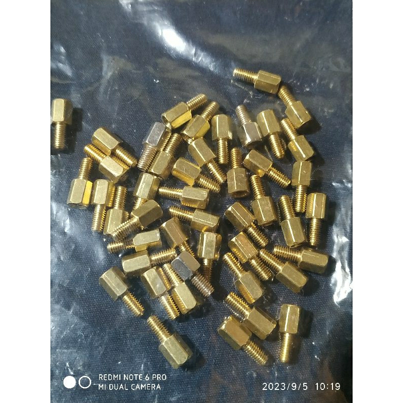 Jual baut spacer PCB lengkap mur nya ukuran pendek | Shopee Indonesia