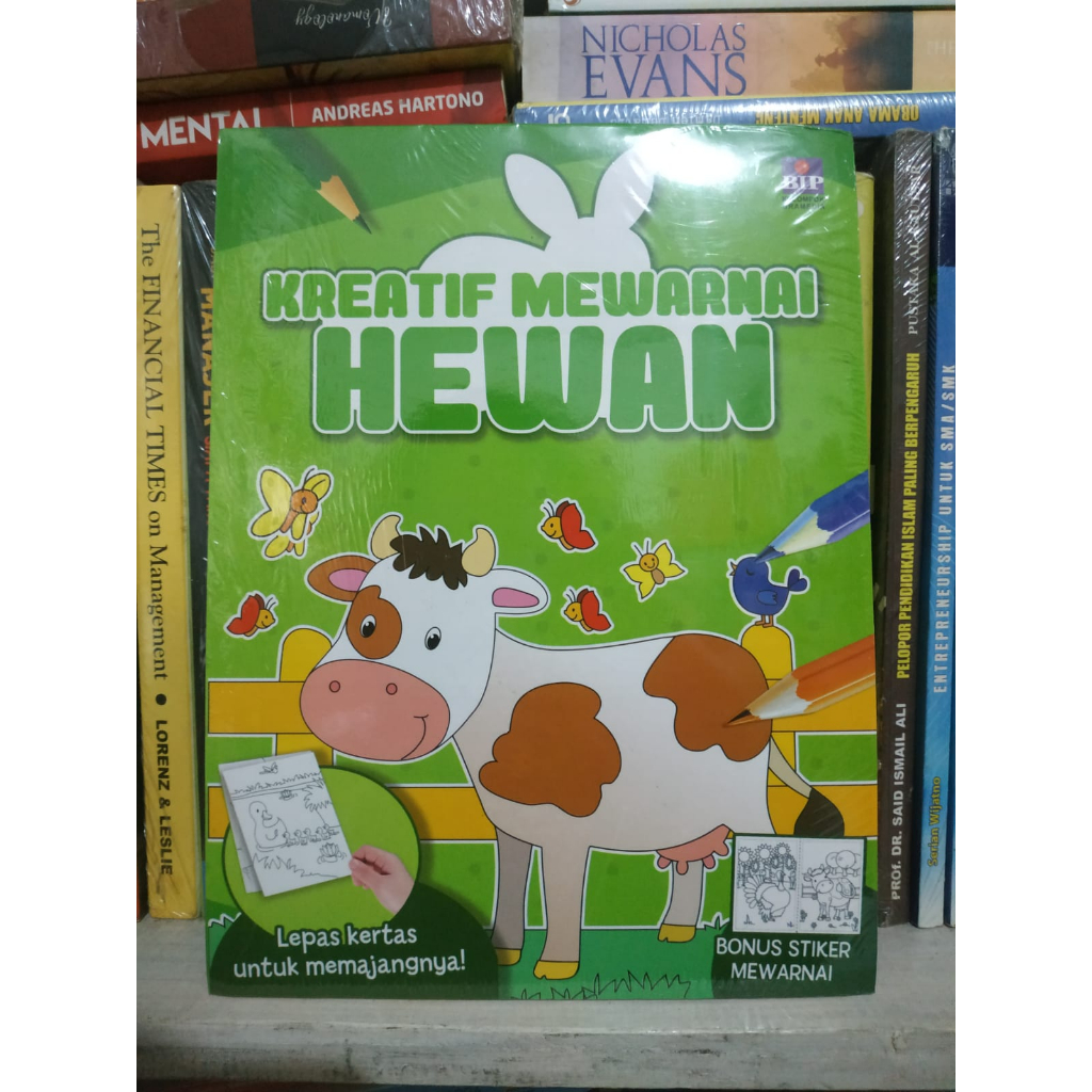 Jual Kreatif Mewarnai Hewan - BIP | Shopee Indonesia