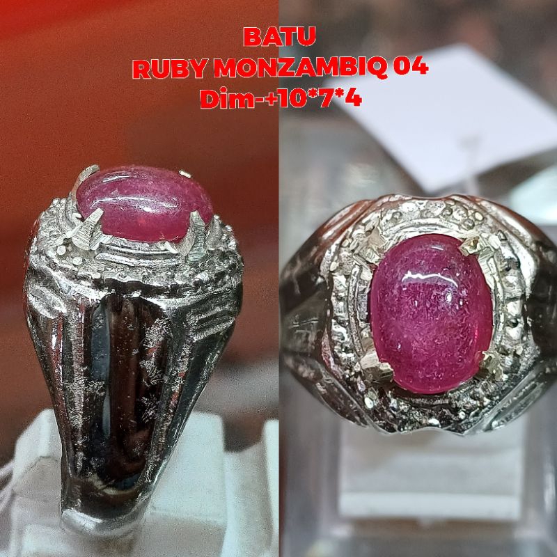 Jual BATU PERMATA RUBY DAGING ASLI 046 | Shopee Indonesia