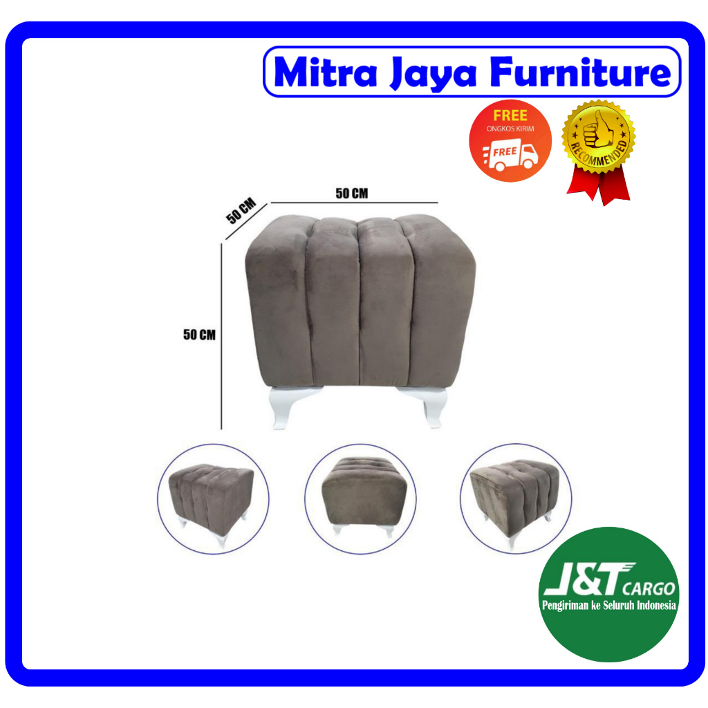 Jual SOFA STOOL KOTAK/SOFA PUFF | Shopee Indonesia