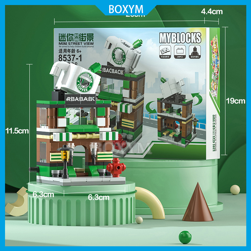 Jual Mainan Block Seri Mini Street Balok Blok Bangunan Mainan Edukasi ...