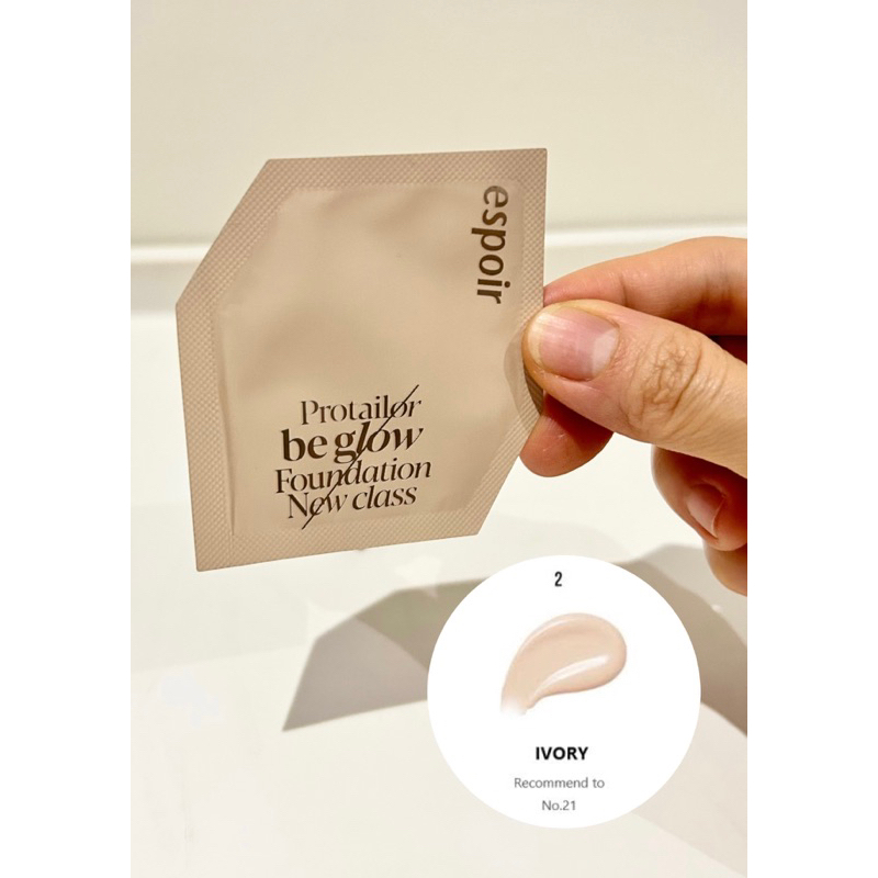 Jual (READY STOCK) Espoir Pro tailor be Glow Foundation New Class ...