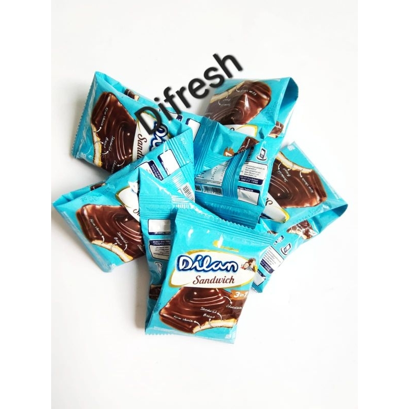 Jual Biskuit Dilan Sandwich isi 10 sachet | Shopee Indonesia