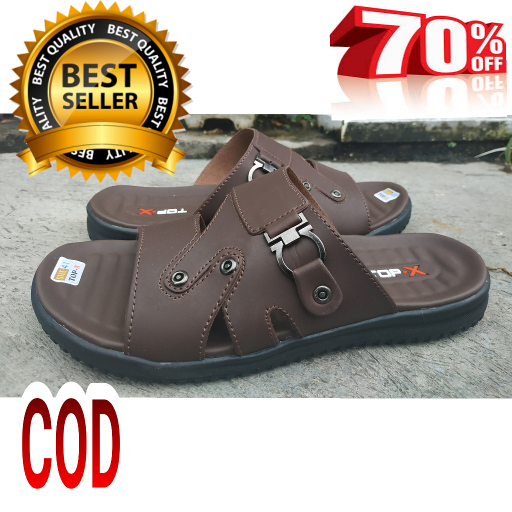 Jual Sandal Selop Pria terbaru 2024/Sandal Pria Terbaik/Sandal Laki ...