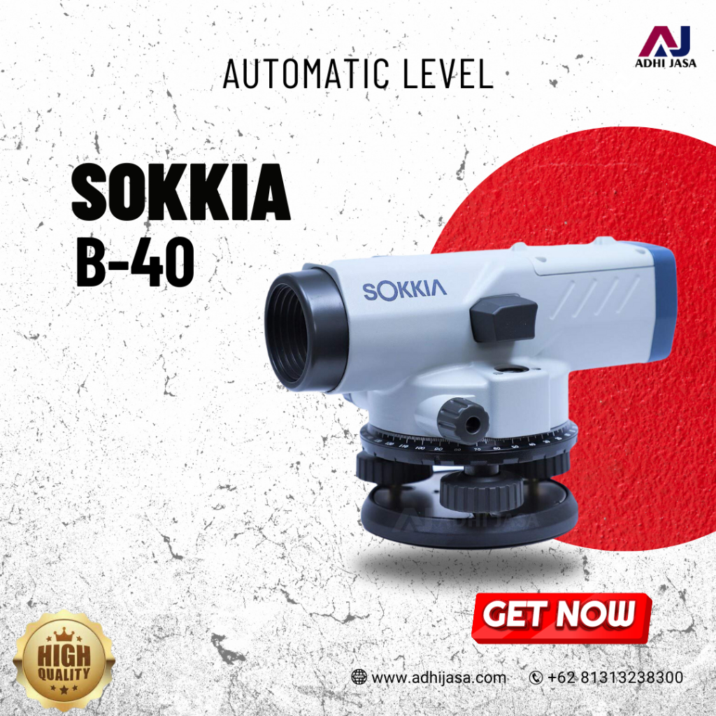 Jual Waterpass sokkia B40 Automatic Level Sokkia B-40 WP | Shopee Indonesia
