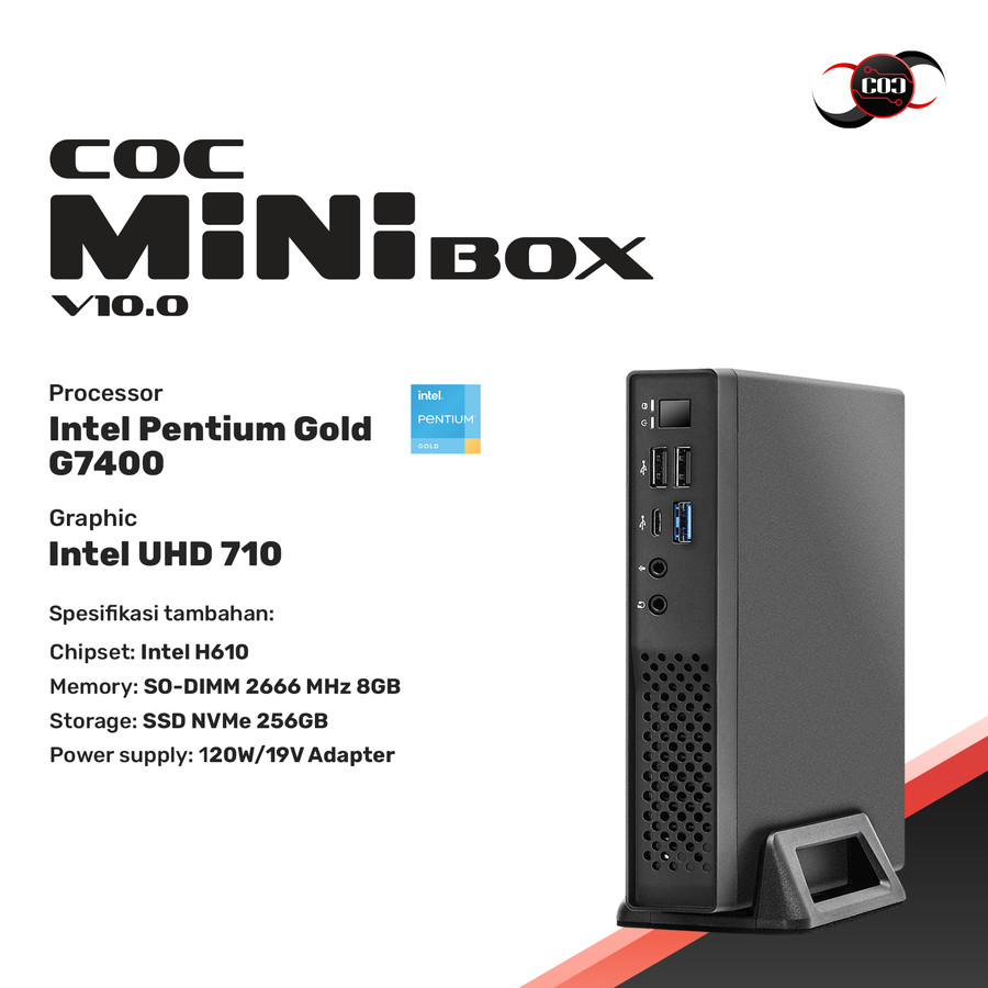 Jual COC MINI BOX V10.0 - Paket Rakitan Mini PC Intel Gen 12 | Shopee ...