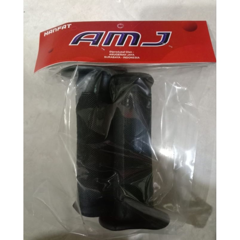 Jual HANFAT HANDGRIF SELONGSONG WARNA KUNING HITAM UNTUK MOTOR BEBEK ...