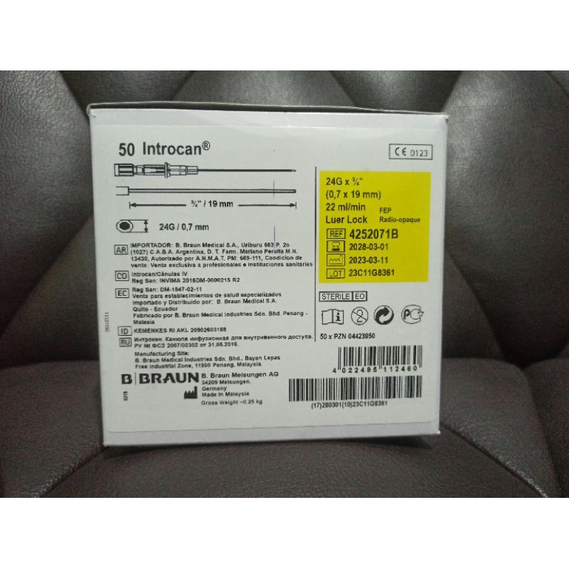 Jual introcan 24g - introcan no 24g - introcan bbraun 24g - introcan 24 ...