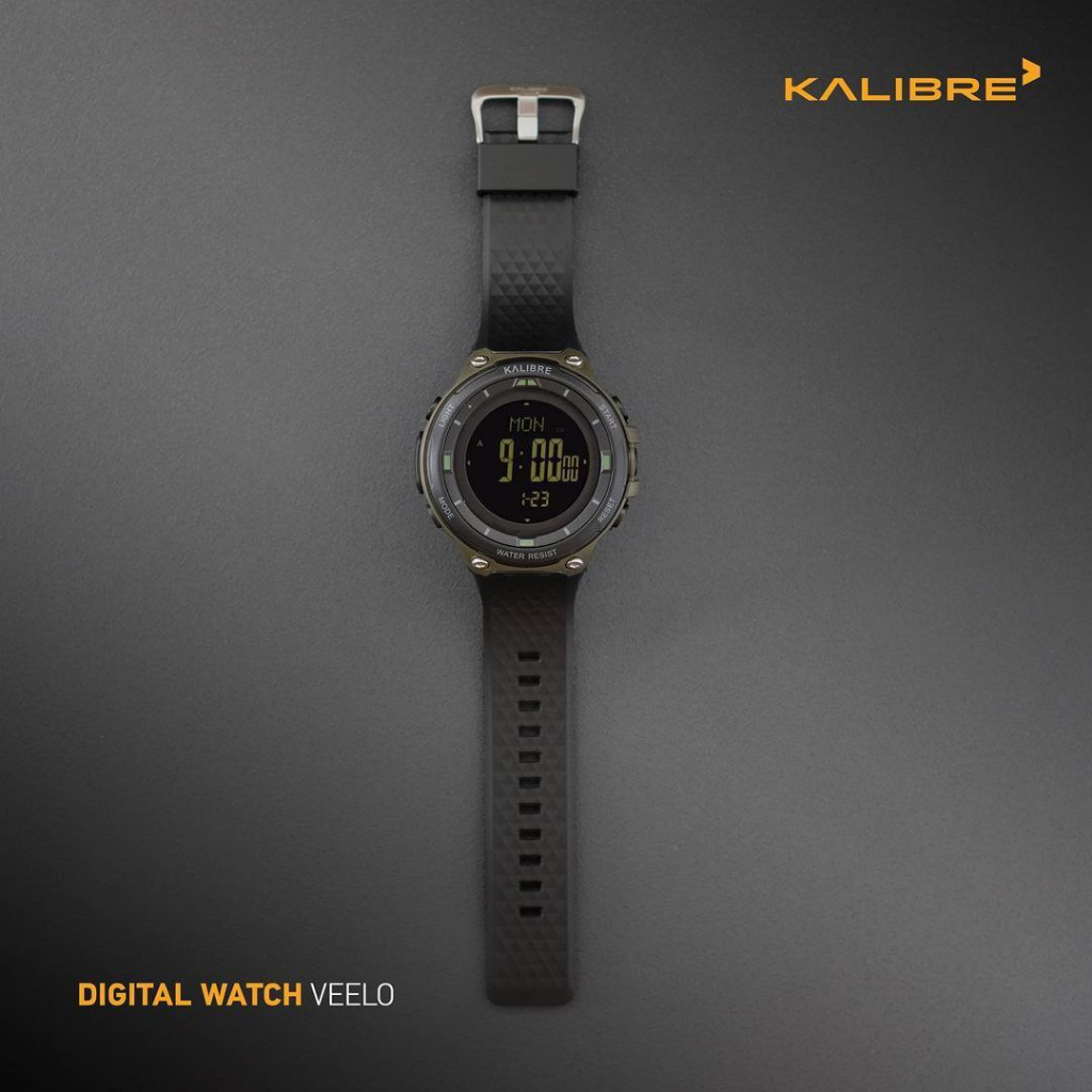 Jual Jam Tangan Digital Outdoor Kalibre Watch Veelo 996287030 green ...