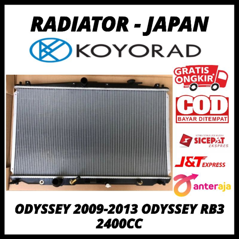 Jual Radiator Odyssey 2009-2013 Odyssey RB3 2400CC - KOYORAD | Shopee ...