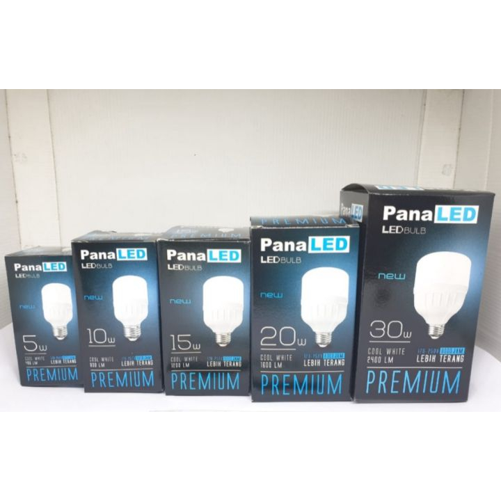 Jual LAMPU LED PANALED PREMIUM 5 Watt/10 Watt/15 Watt/20 Watt/30 Watt Cahaya Putih | Shopee ...