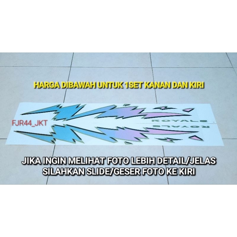 Jual stiker panther royale / stiker panther minibus / Stiker Sticker ...