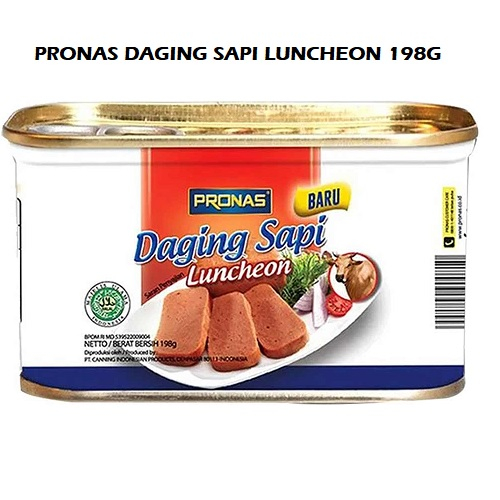 Jual PRONAS BEEF LUNCHEON DAGING SAPI LUNCHEON KALENG 198G | Shopee ...
