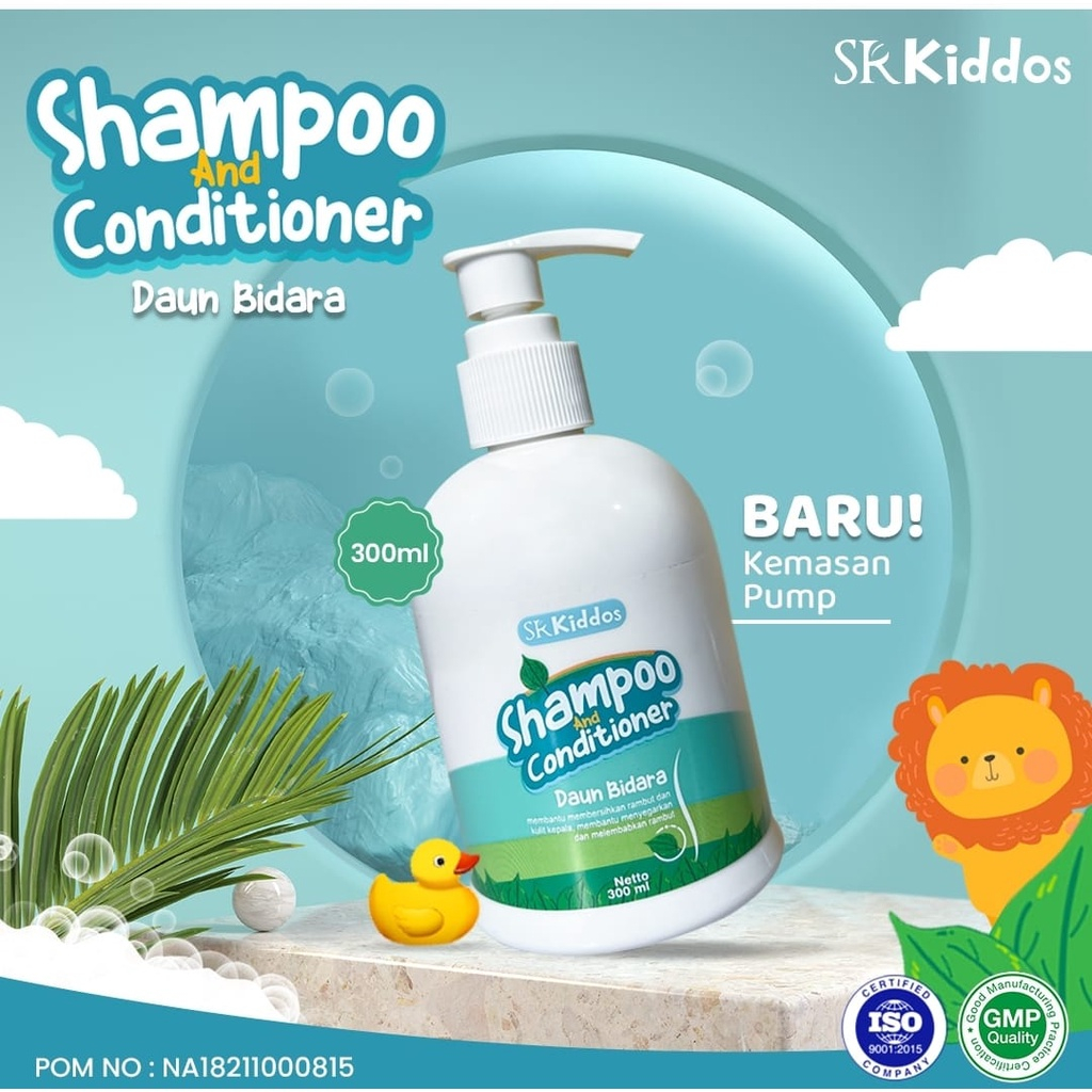 Jual SR12 SHAMPOO & CONDITIONER DAUN BIDARA KIDDOS | Sampo dan ...