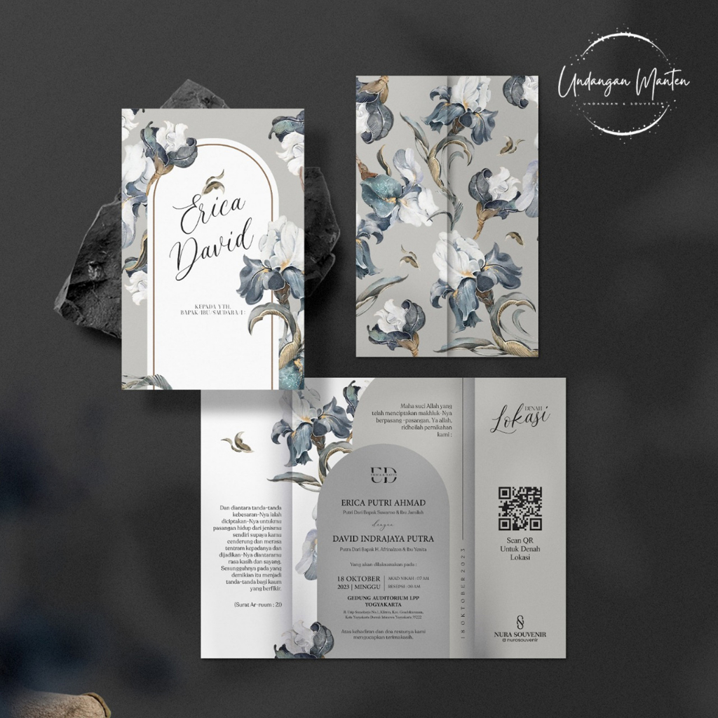 Jual Undangan Pernikahan NRB015 - Undangan Premium - Undangan Murah ...