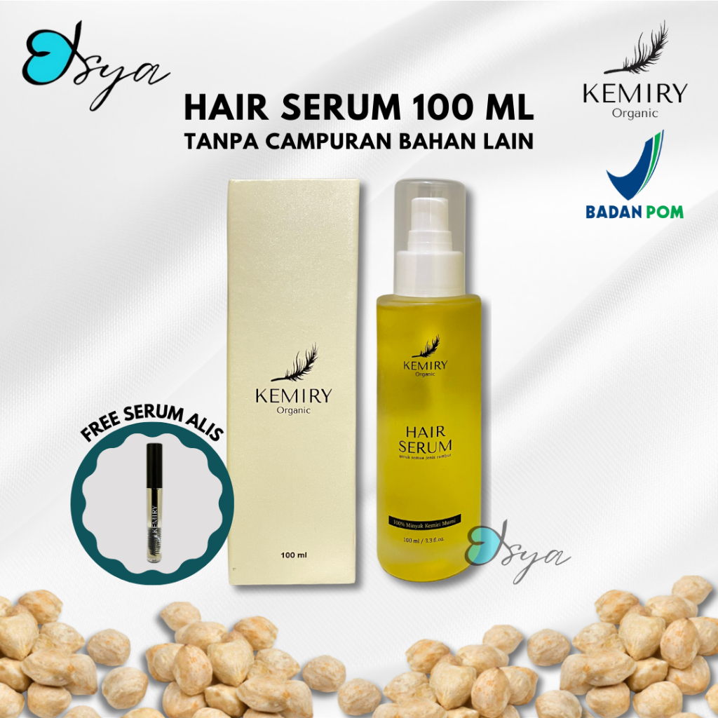 Jual Kemiry Organic - Minyak Kemiri Murni Penumbuh Rambut Botak 100ml ...