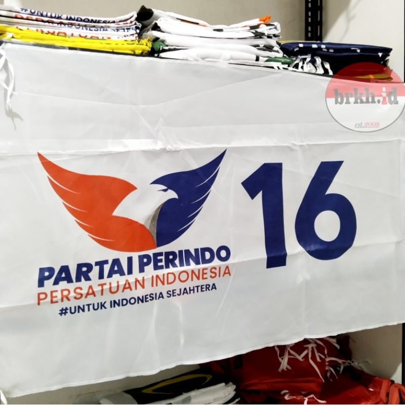 Jual BENDERA PARTAI PERINDO 60x90 - PARTAI PERSATUAN INDONESIA | Shopee ...