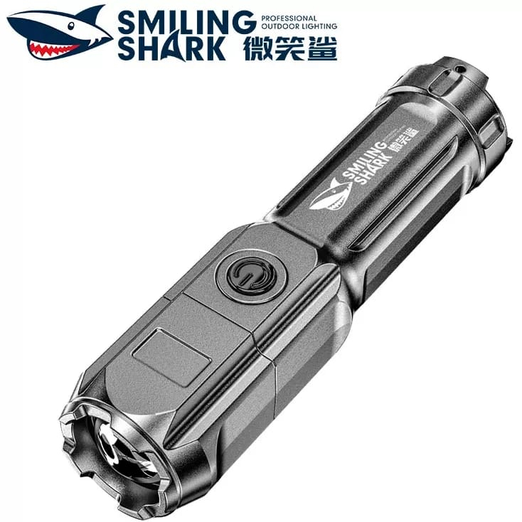 Jual SENTER LED MINI SMILING SHARK 622A - ZOOM - 3 MODE CAHAYA ...