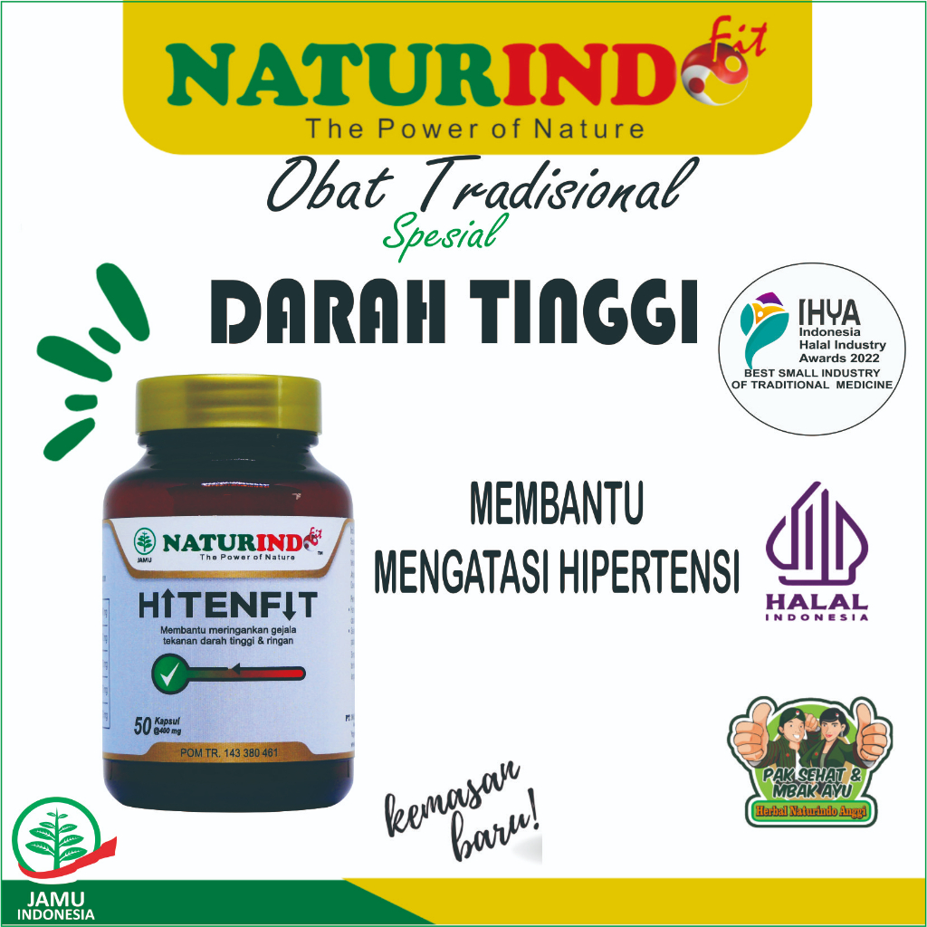 Jual HITENFIT Herbal Special Penurun darah tinggi/Hypertensi Sakit ...