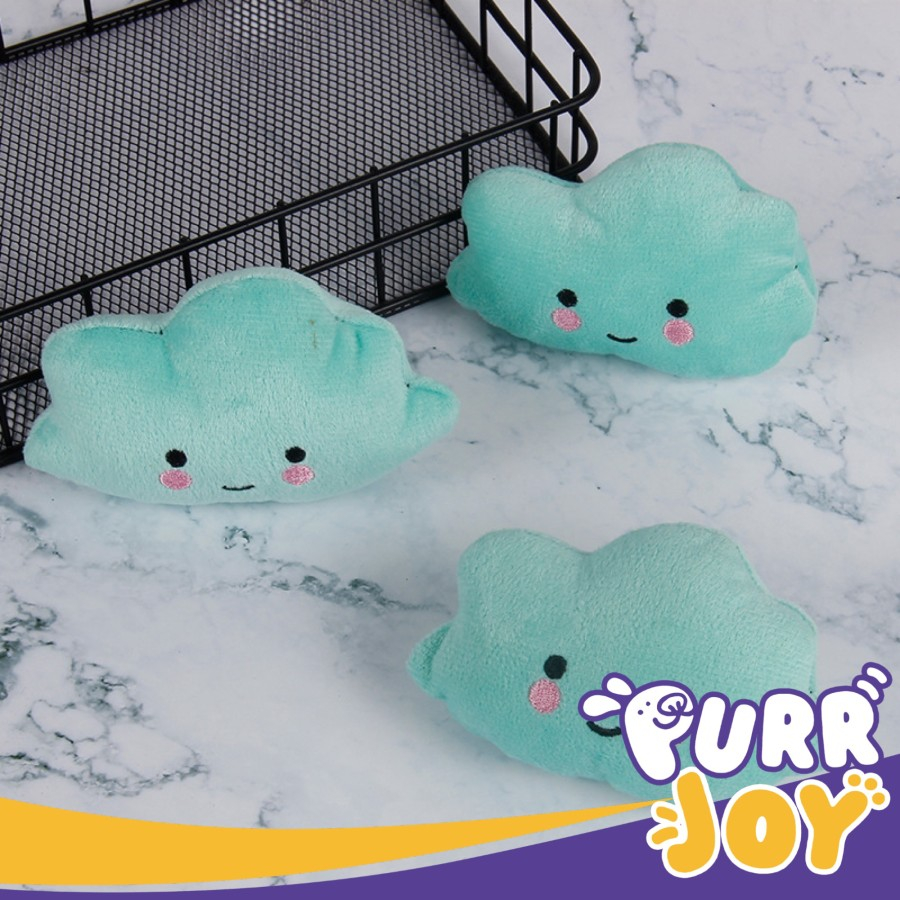 Jual PURRJOY Boneka Mainan Hewan Peliharaan Anjing Kucing Bentuk Awan ...