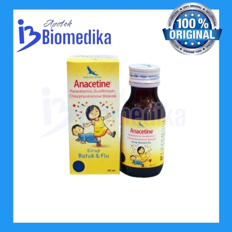 Jual ANACETIN SIRUP 60 ML obat batuk pilek | Shopee Indonesia