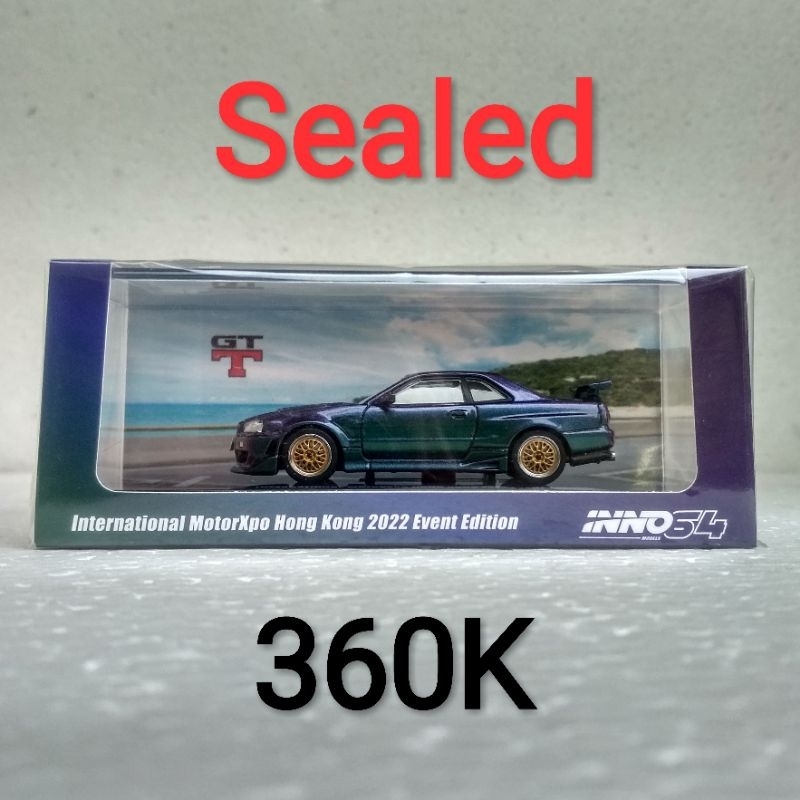 Jual Diecast Mini Scale 64 Inno Nissan Skyline GTT R34 Ungu | Shopee ...