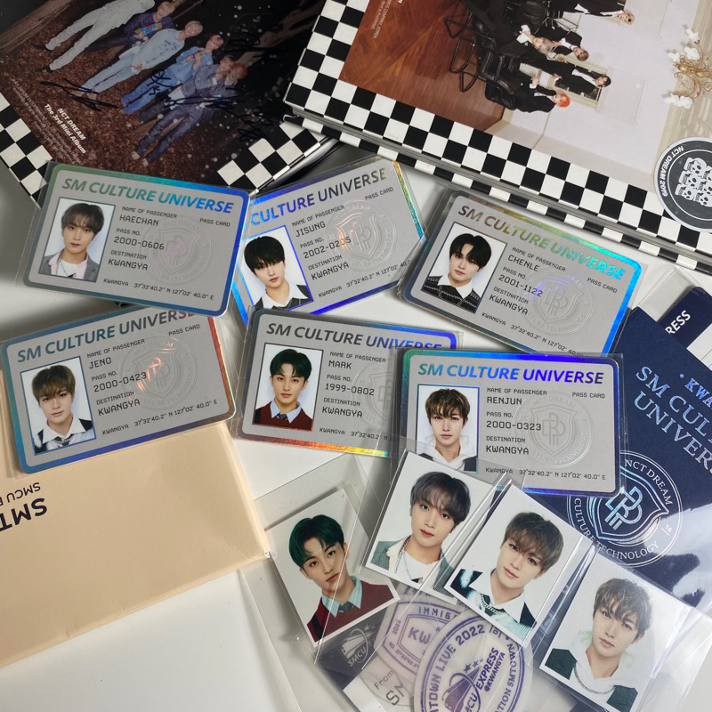 Jual NCT DREAM SMTOWN LIVE SMCU EXPRESS KWANGYA 2022 ID CARD PHOTO ...